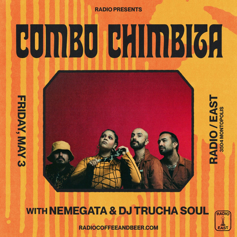 Combo Chimbita w/ Nemegata in Austin at Radio Coffee & Beer - East