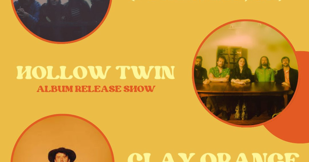 Hollow Twin Release Show with The Shivas, Clay Orange in