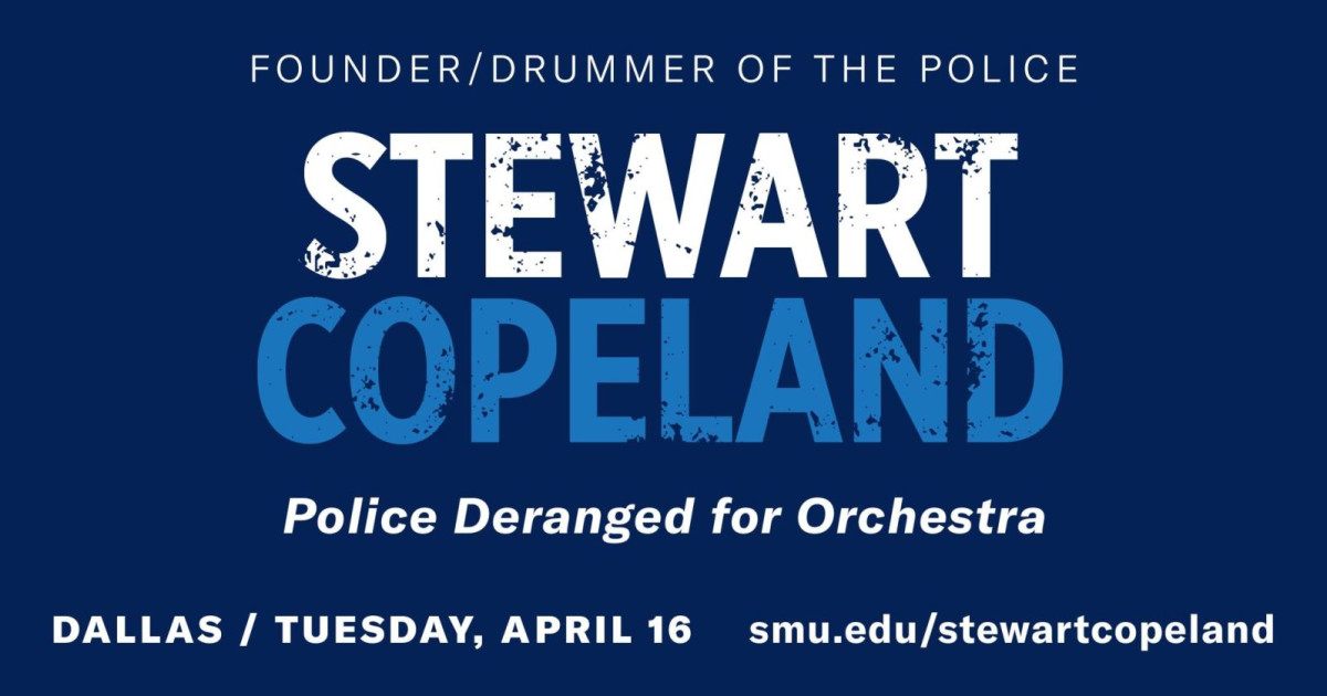 The Police’s Stewart Copeland performing “Police Deranged for