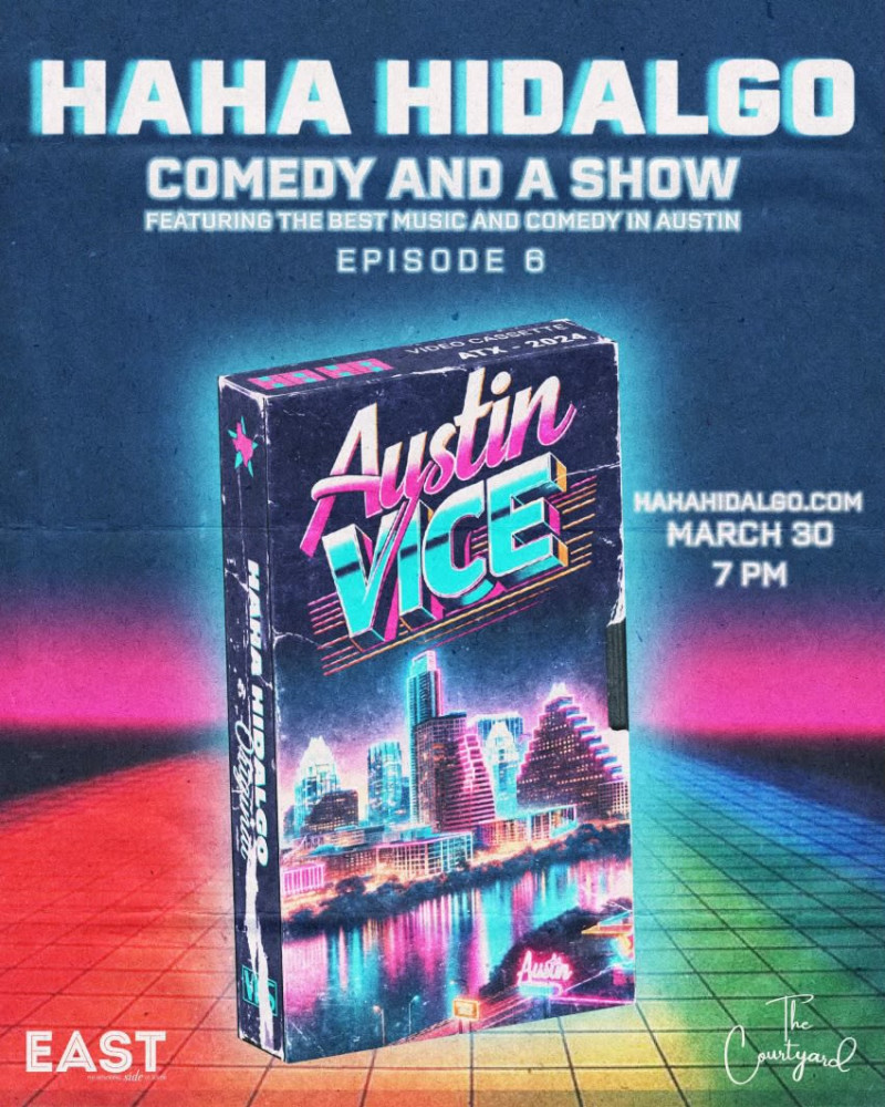 Austin Vice: Comedy & Live Music in Austin at The Courtyard ATX