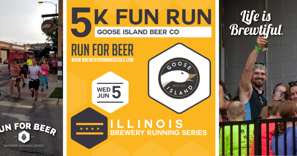 5k Beer Run x Goose Island Beer Co. | 2024 Illinois Brewery Running