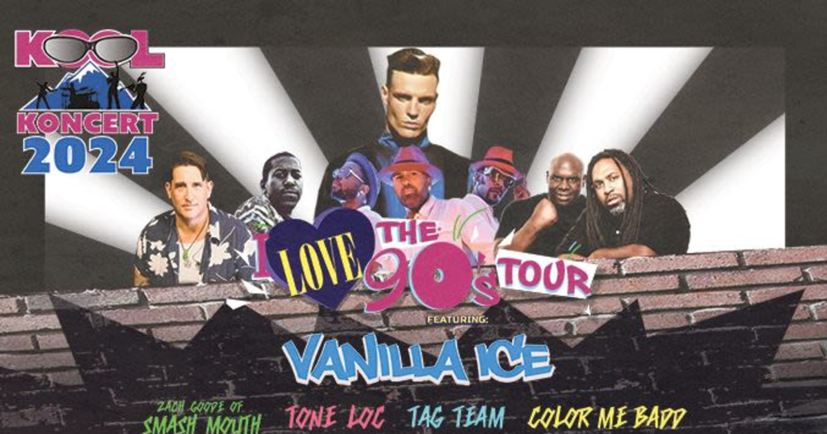 Vanilla Ice, Zach Goode of Smash Mouth, Tone Loc, Color Me Badd,