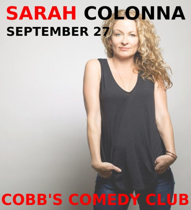 Sarah Colonna in San Francisco at Cobb's Comedy Club