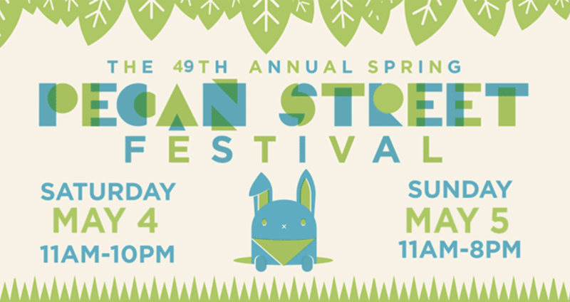The 49th Annual Spring Pecan Street Festival in Austin at Pecan