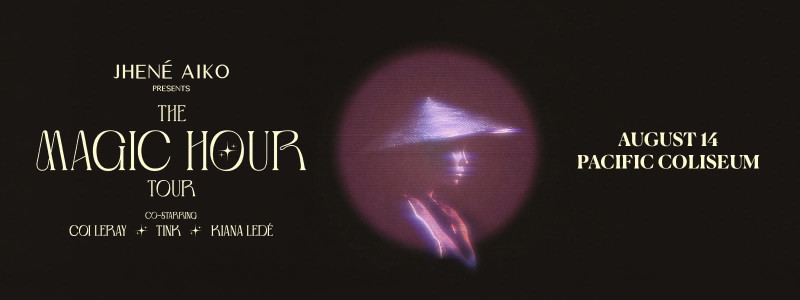 Jhené Aiko: The Magic Hour Tour in Vancouver at Pacific Coliseum