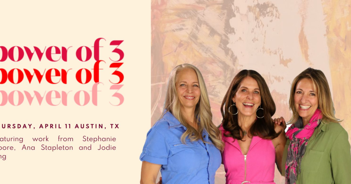 Power of 3 Group Art Show in Austin at South Congress Hotel