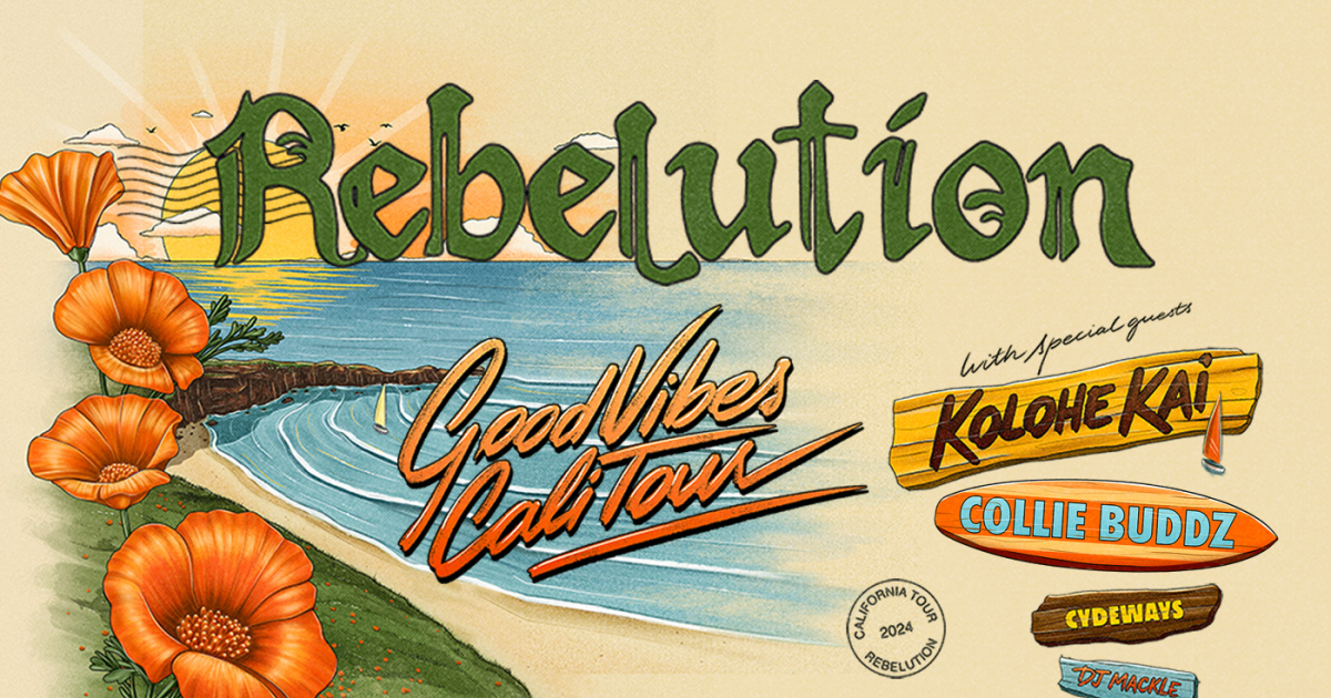 Rebelution - Good Vibes Cali Tour 2024 in Costa Mesa at Pacific