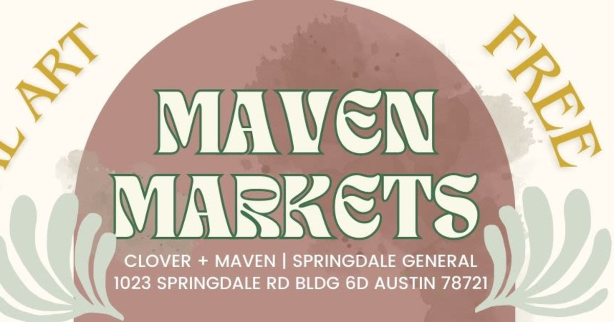 Eclipse of the Heart Maven Market in Austin at Clover + Maven