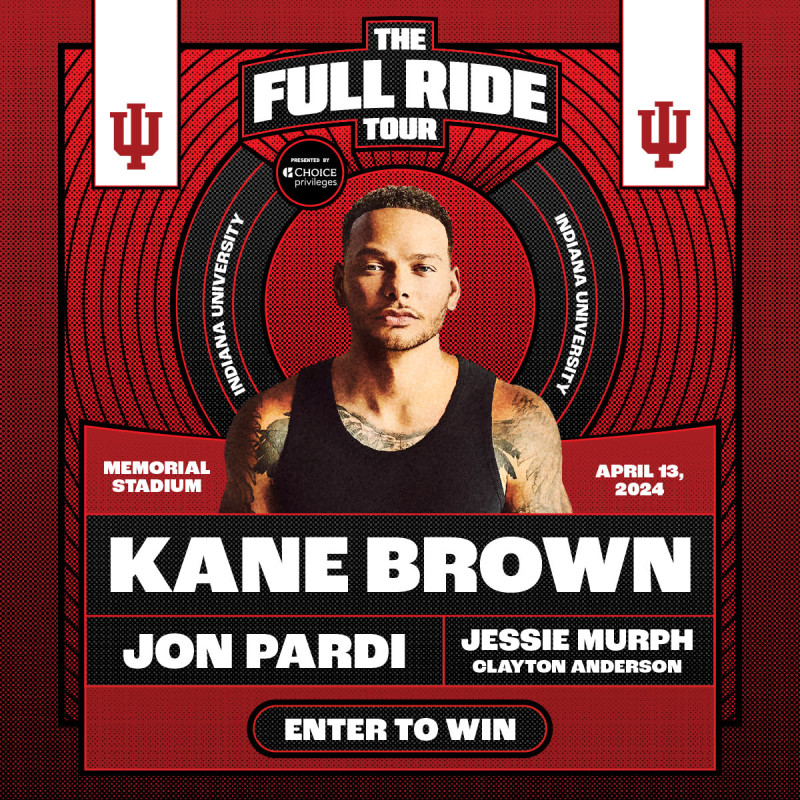 The Full Ride Tour in Bloomington at Memorial Stadium - Indiana