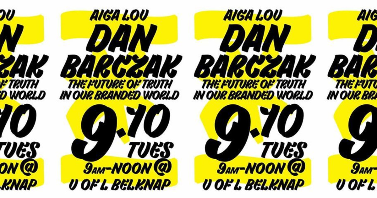 Aigalou Design Week 19: Dan Barczak Workshop in Louisville at