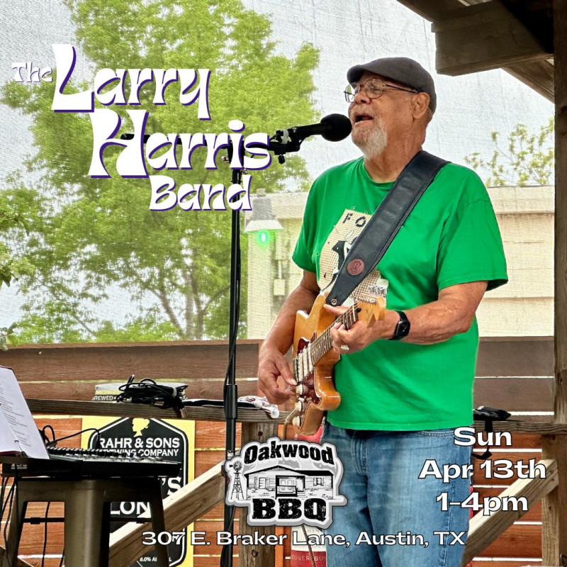 Saturday Crawfish, Blues, Brews, & BBQ with The Larry Harris Band
