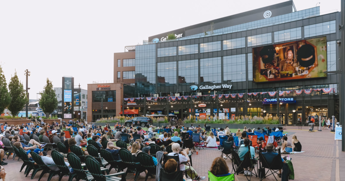 Movies at Gallagher Way: Wonka in Chicago at Gallagher Way