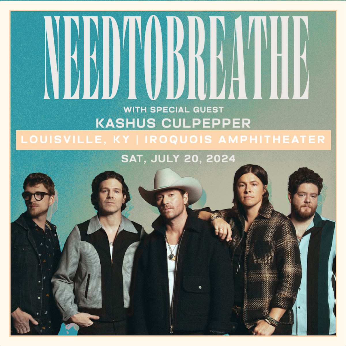 NEEDTOBREATHE with special guest Kashus Culpepper in