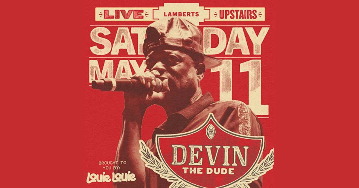 Devin The Dude in Austin at Lamberts