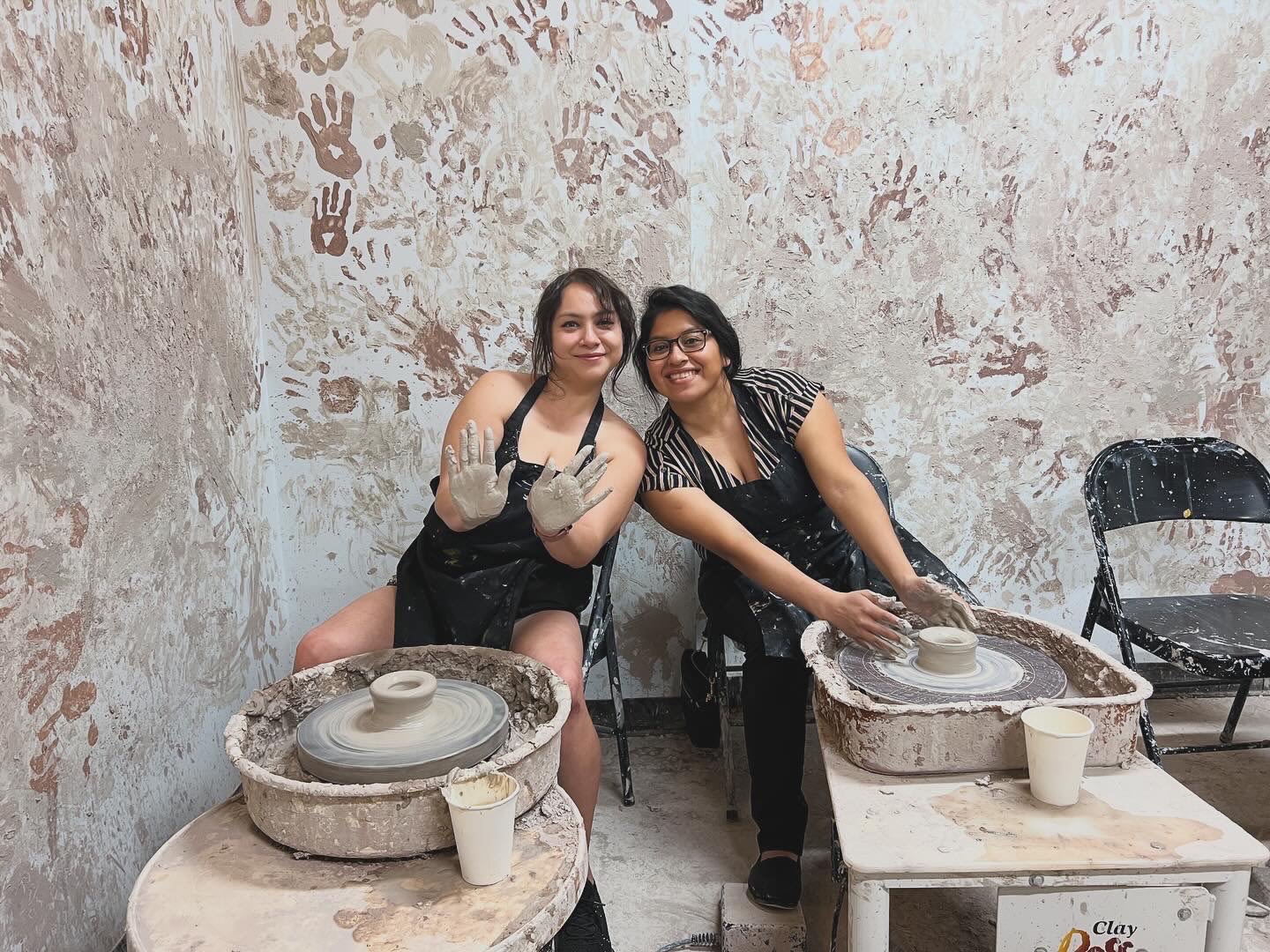 Spinning (Throwing) Wheel Pottery Session in Chicago at Color