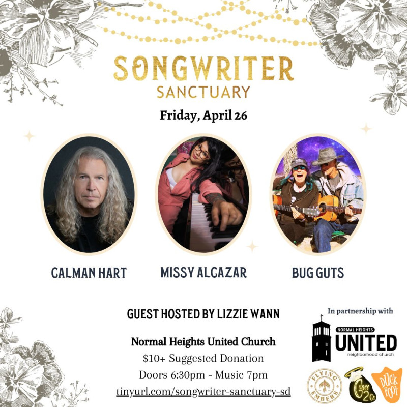 Calman Hart, Missy Alcazar, Bug Guts in San Diego at Normal