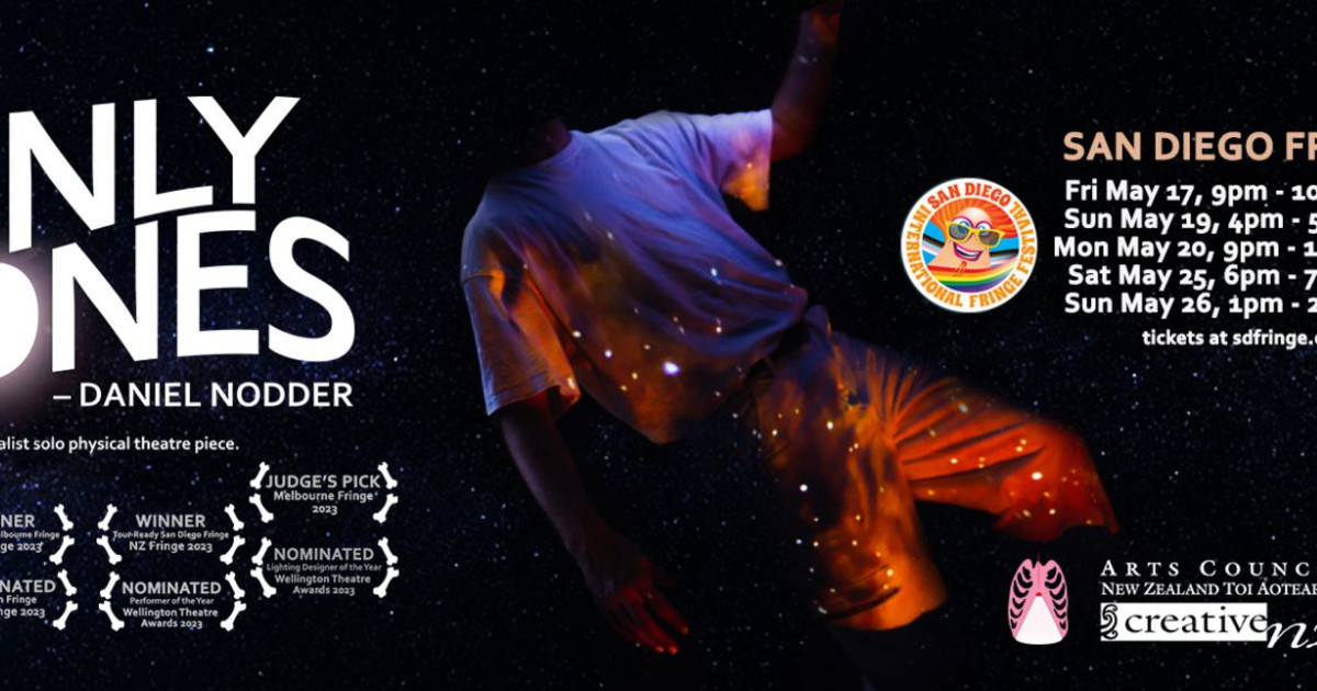 Only Bones – Daniel Nodder in San Diego at OB Playhouse