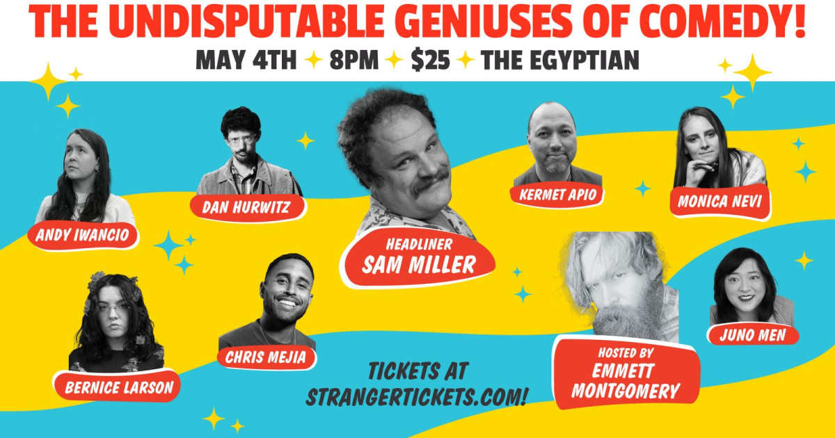 The Stranger Presents: The 2024 Undisputable Geniuses of Comedy