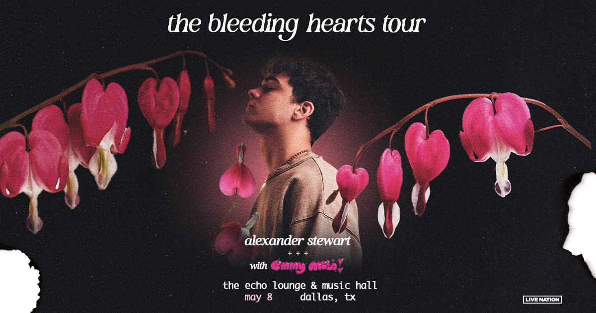 Alexander Stewart - the bleeding hearts tour in Dallas at The Echo