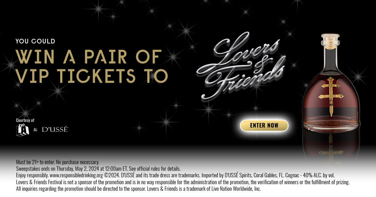 VIP TICKET GIVEAWAY: Lovers & Friends 2024 in Los Angeles at LAS