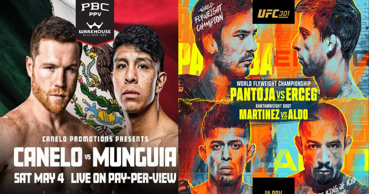 DOUBLE FEATURE: CANELO VS. MUNGUIA ||| UFC 301 in Austin at The