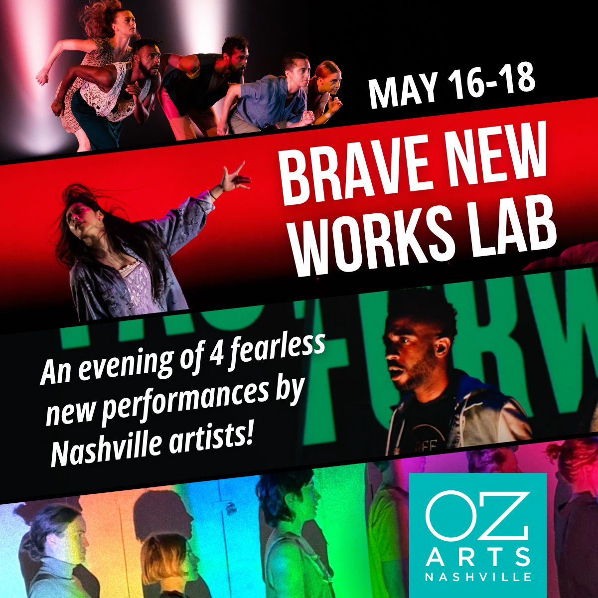 Brave New Works Lab 2024 in Nashville at OZ Arts Nashville