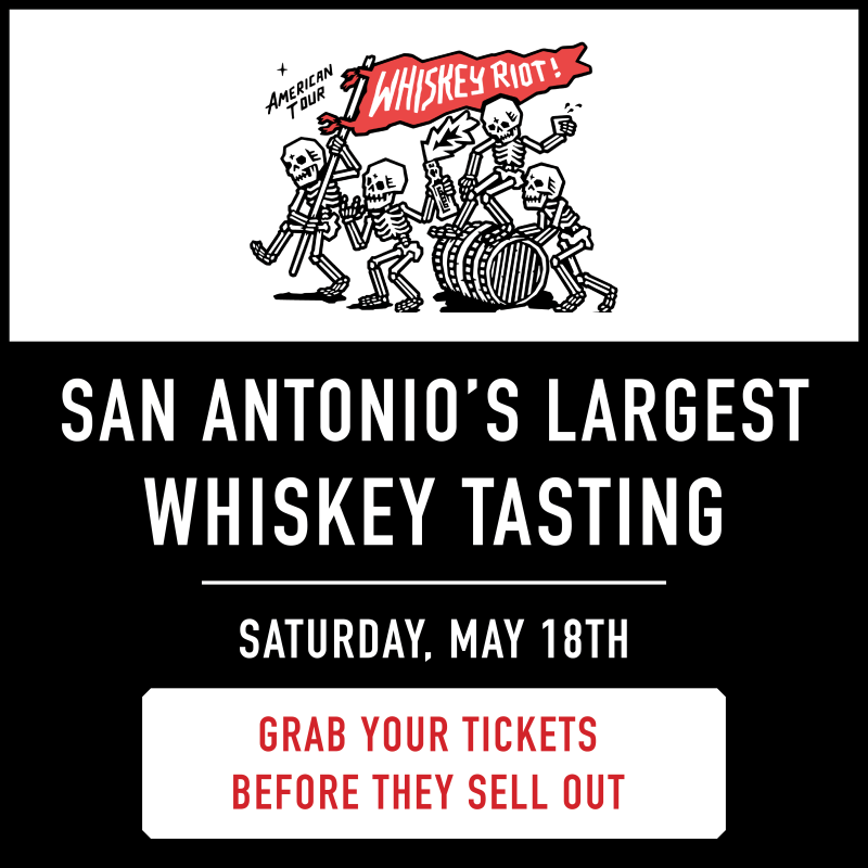 Whiskey Riot. A festival of whiskeys in San Antonio at Freeman