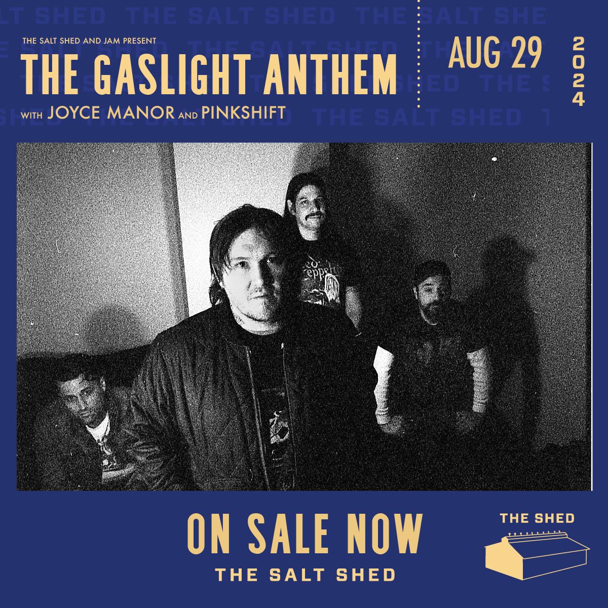 The Gaslight Anthem with Joyce Manor and Pinkshift in Chicago at