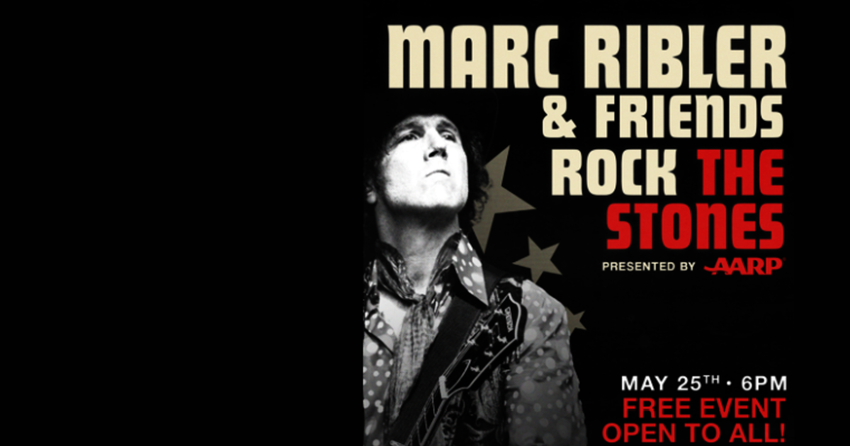 Marc Ribler & Friends Rock The Stones - presented by AARP in Asbury
