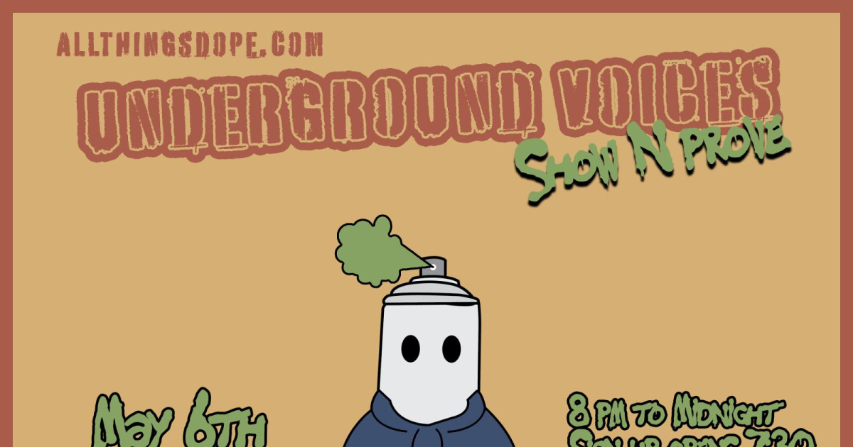 Underground Voices Show and Prove Open Mic in Austin at Hotel