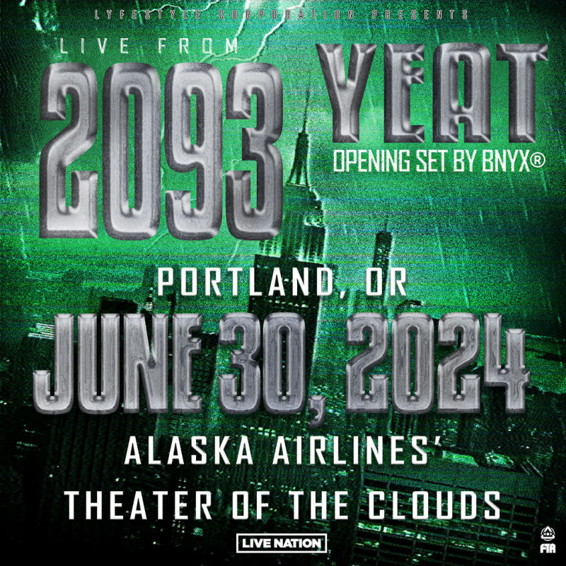 YEAT LIVE FROM 2093 in Portland at Moda Center