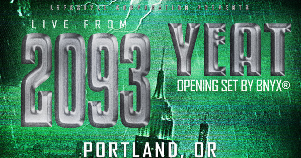 YEAT LIVE FROM 2093 in Portland at Moda Center