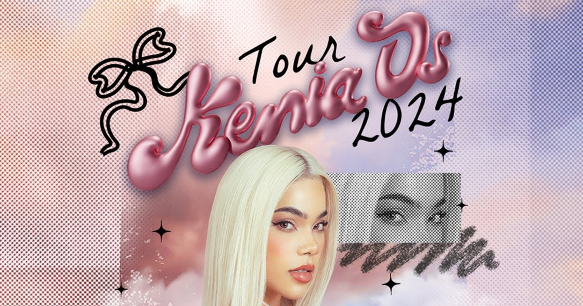 Kenia Os, Pink Aura Tour 2024 - With Special Guest Bella Poarch in