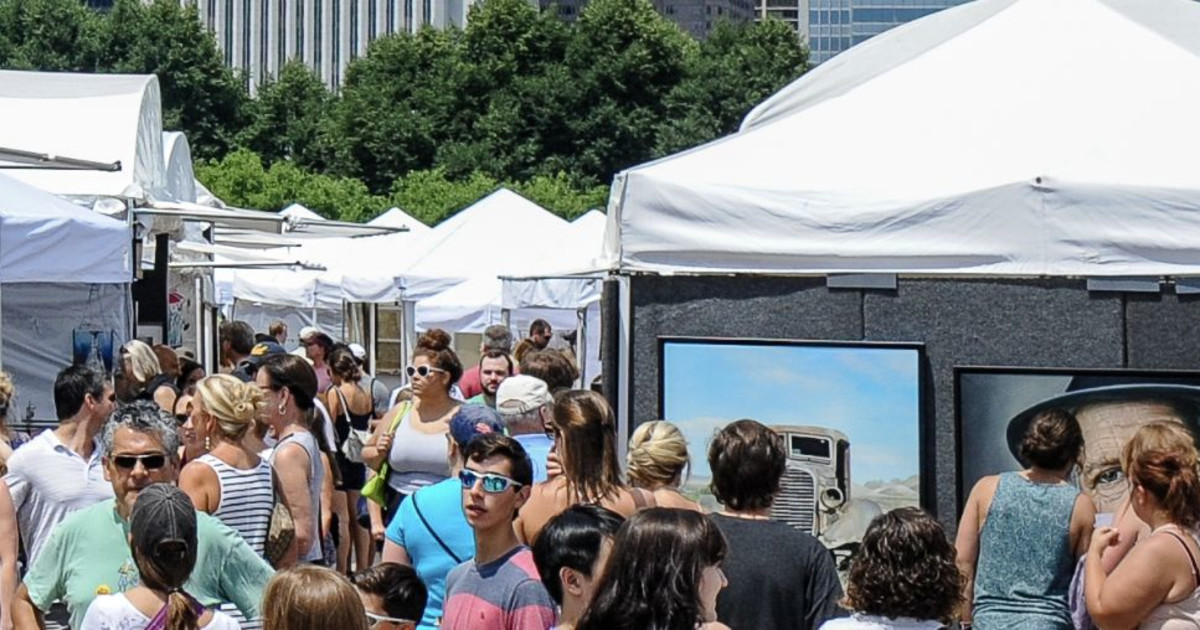 Gold Coast Art Fair in C at Butler Field (Grant Park)