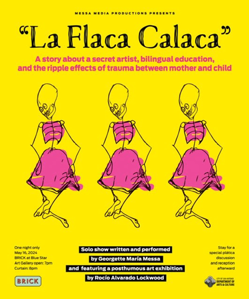 La Flaca Calaca: Solo Show y Art Gallery Exhibition in San Antonio