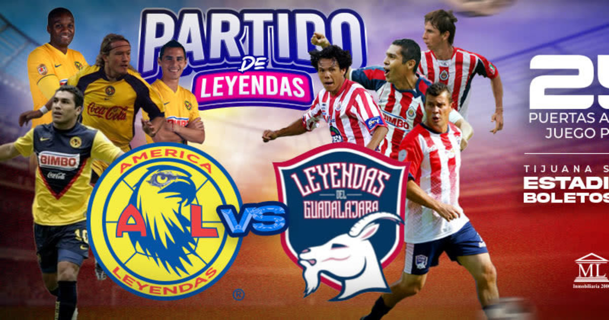 Partido De Leyendas en Tijuana en Estadio Chevron