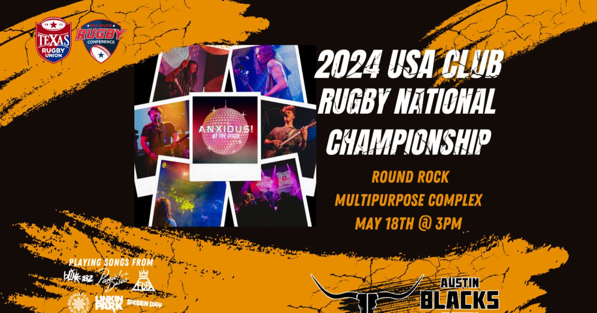 Anxious! At The Disco | 2024 USA Club Rugby National Championship