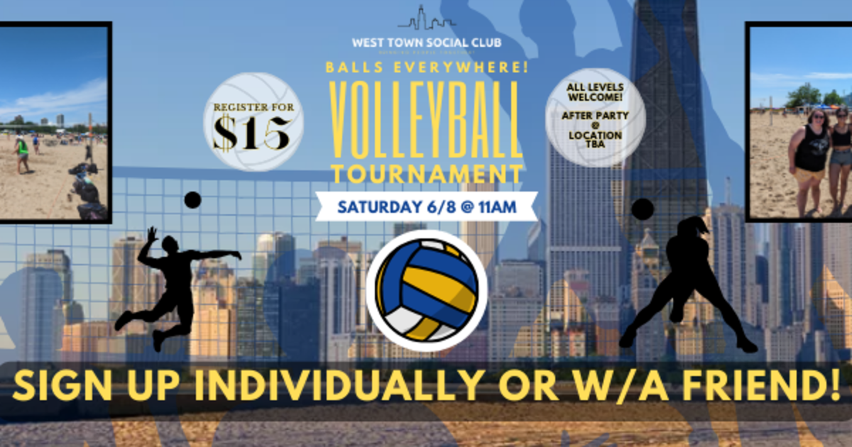 Balls Everywhere! Beach Volleyball Tournament in Chicago at