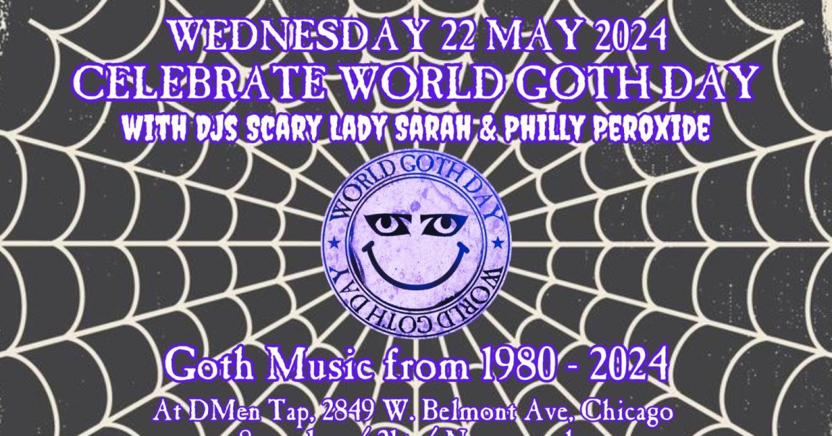 World Goth Day Party with DJs Scary Lady Sarah & Philly Peroxide in