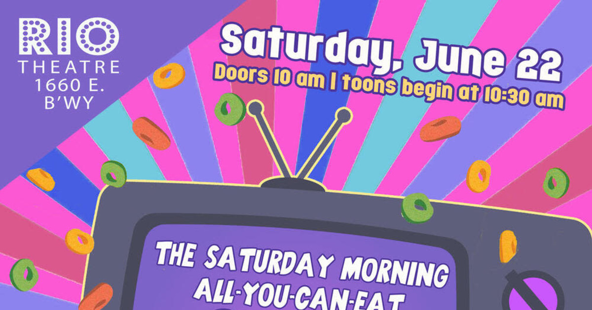 The Saturday Morning All-You-Can-Eat Cereal Cartoon Party! in