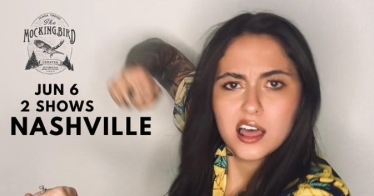 Cactus Tate - 8:30pm Show in Franklin at Mockingbird Theater