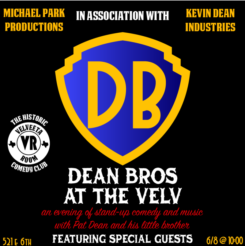 Dean Bros: Comedy and Music in Austin at The Velveeta Room