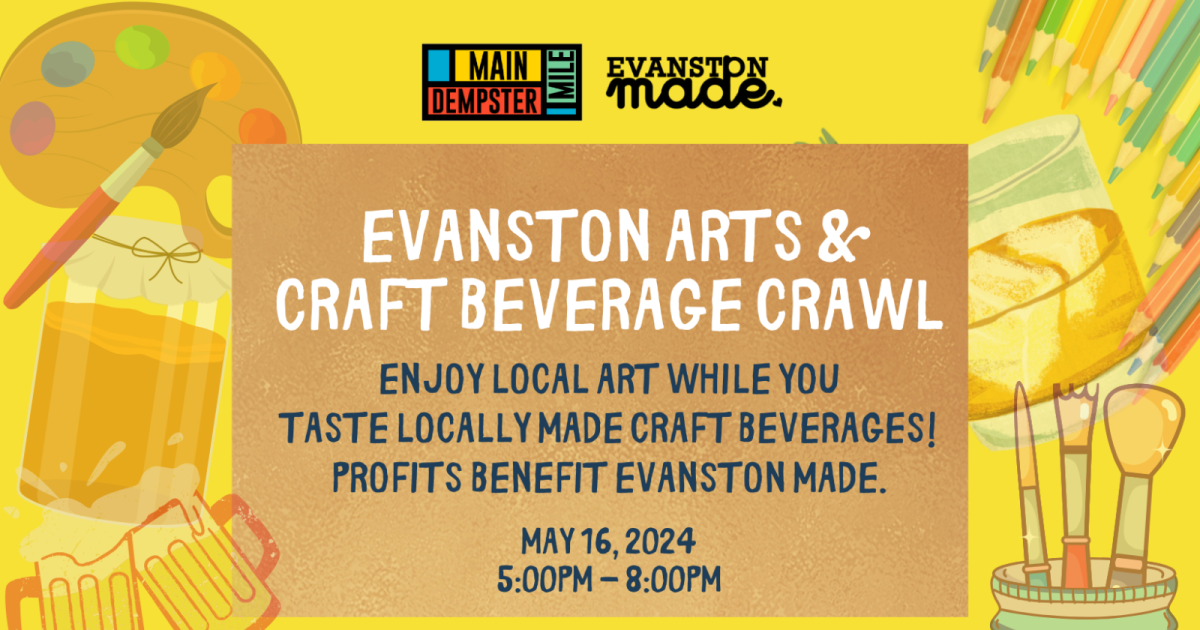 Evanston Arts & Craft Beverage Crawl 2024 in Chicago at The
