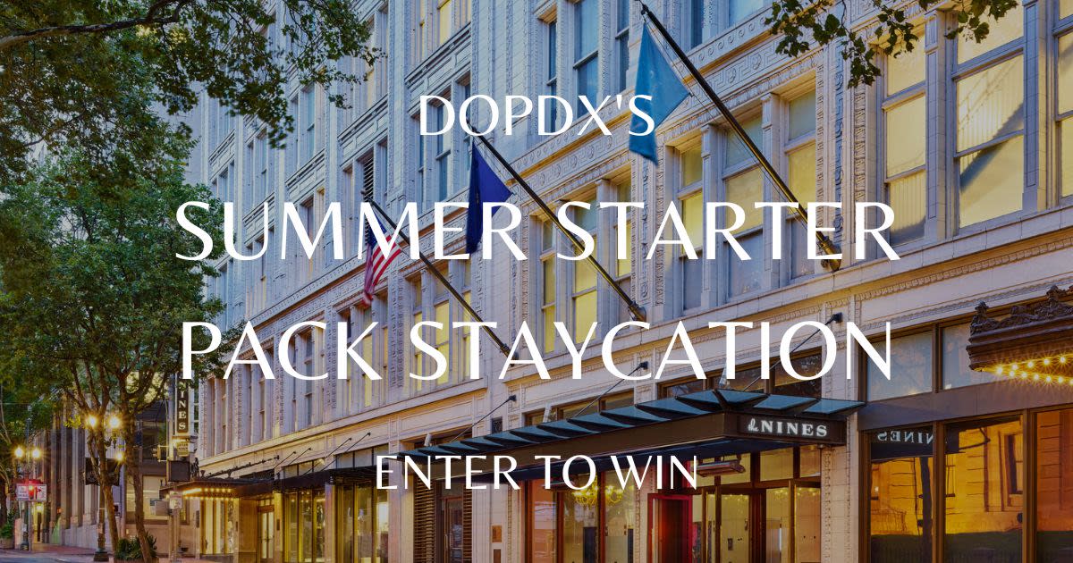 Summer Starter Pack Staycation in Portland at The Nines Hotel