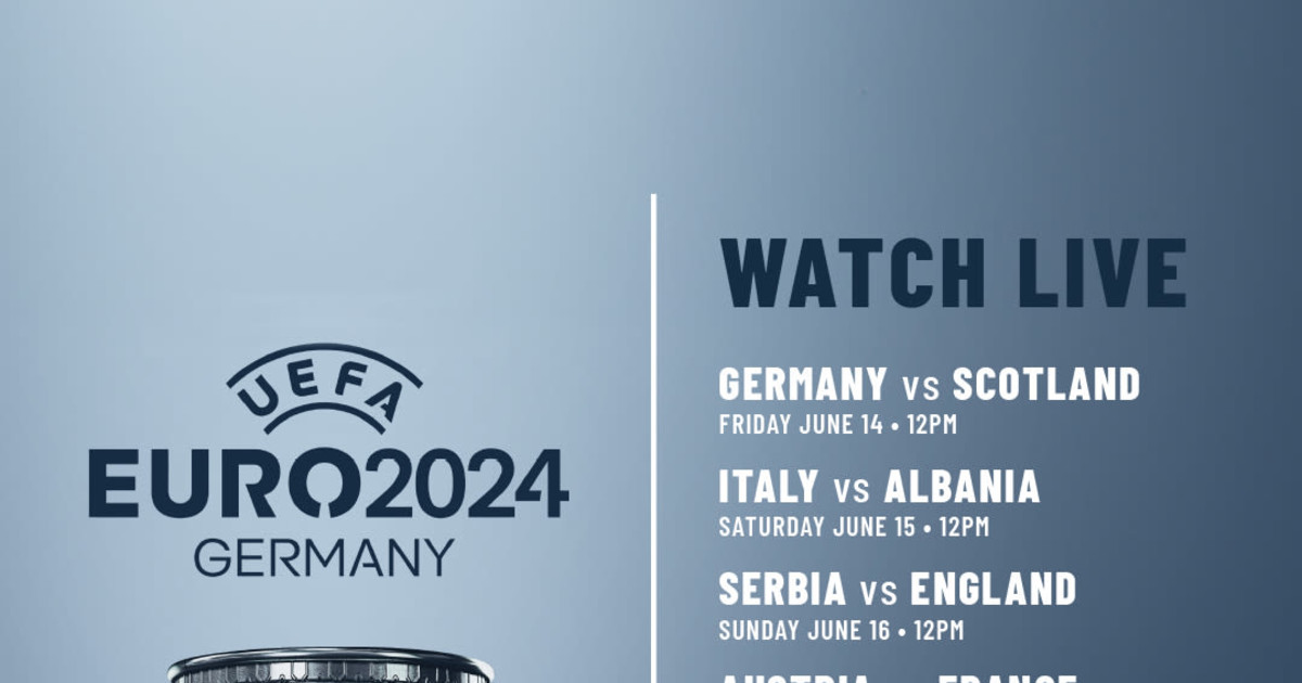 UEFA Euro 2024 First Round Matches in Victoria at Wicket Hall