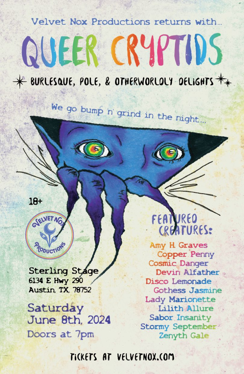 Queer Cryptids! in Austin at Sterling Stage Austin