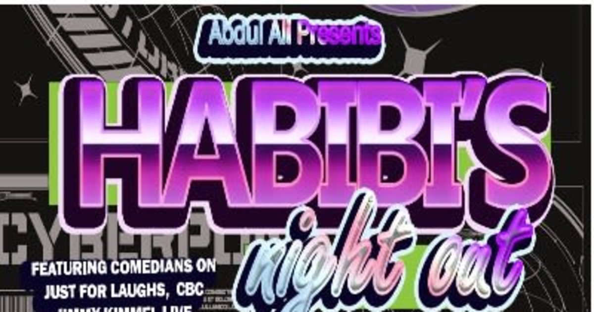 Habibi's Night Out in Vancouver at Underground Comedy Club