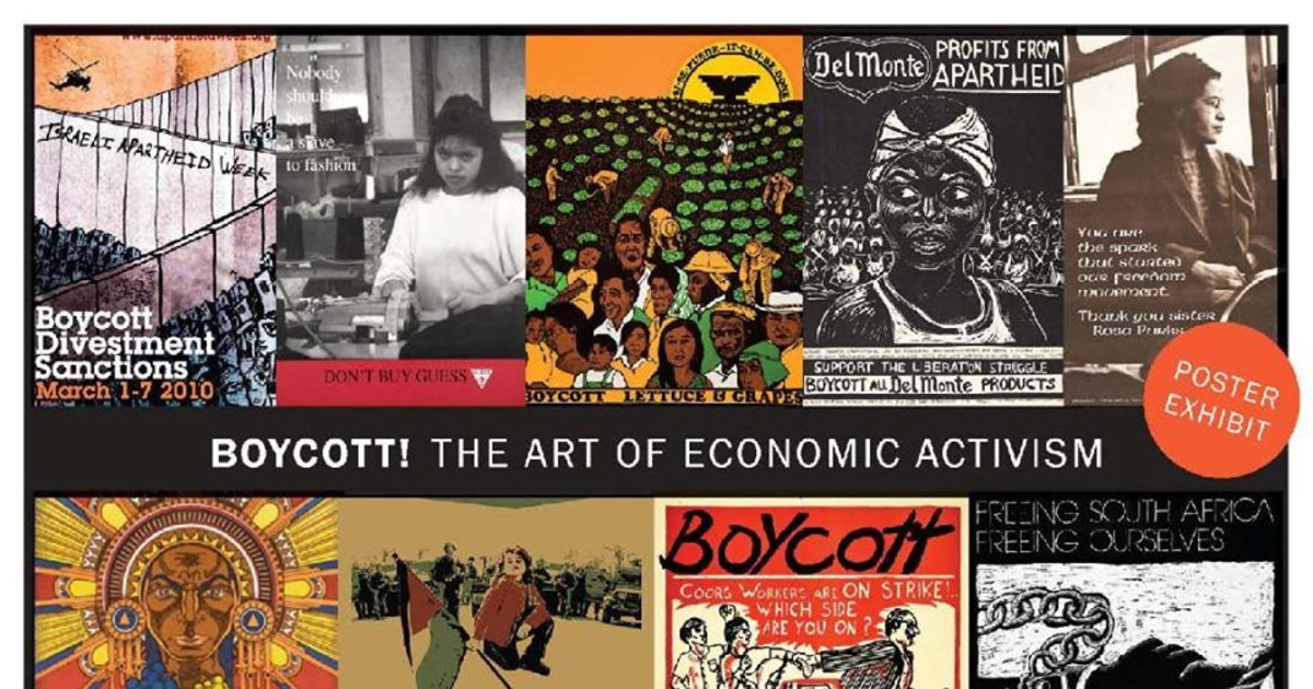 Boycott: The Art of Economic Activism Exhibit in Indianapolis at