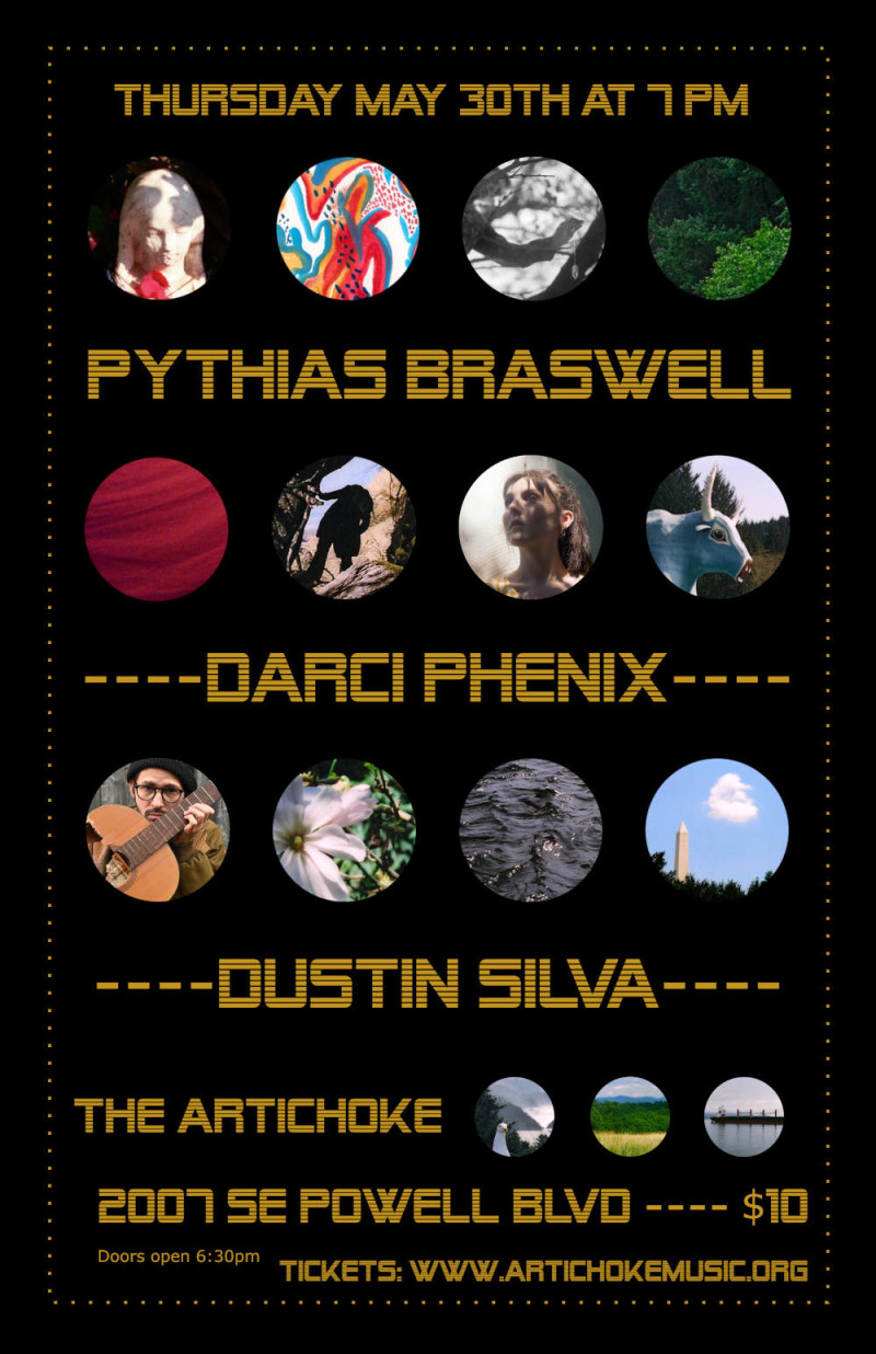 Pythias Braswell, Darci Phenix, and Dustin Silva in Portland at