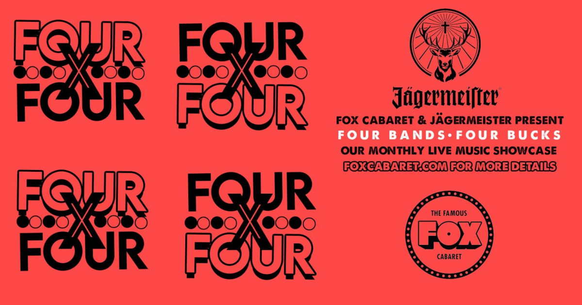 4x4: Four Bands for Four Bucks in Vancouver at The Fox Cabaret